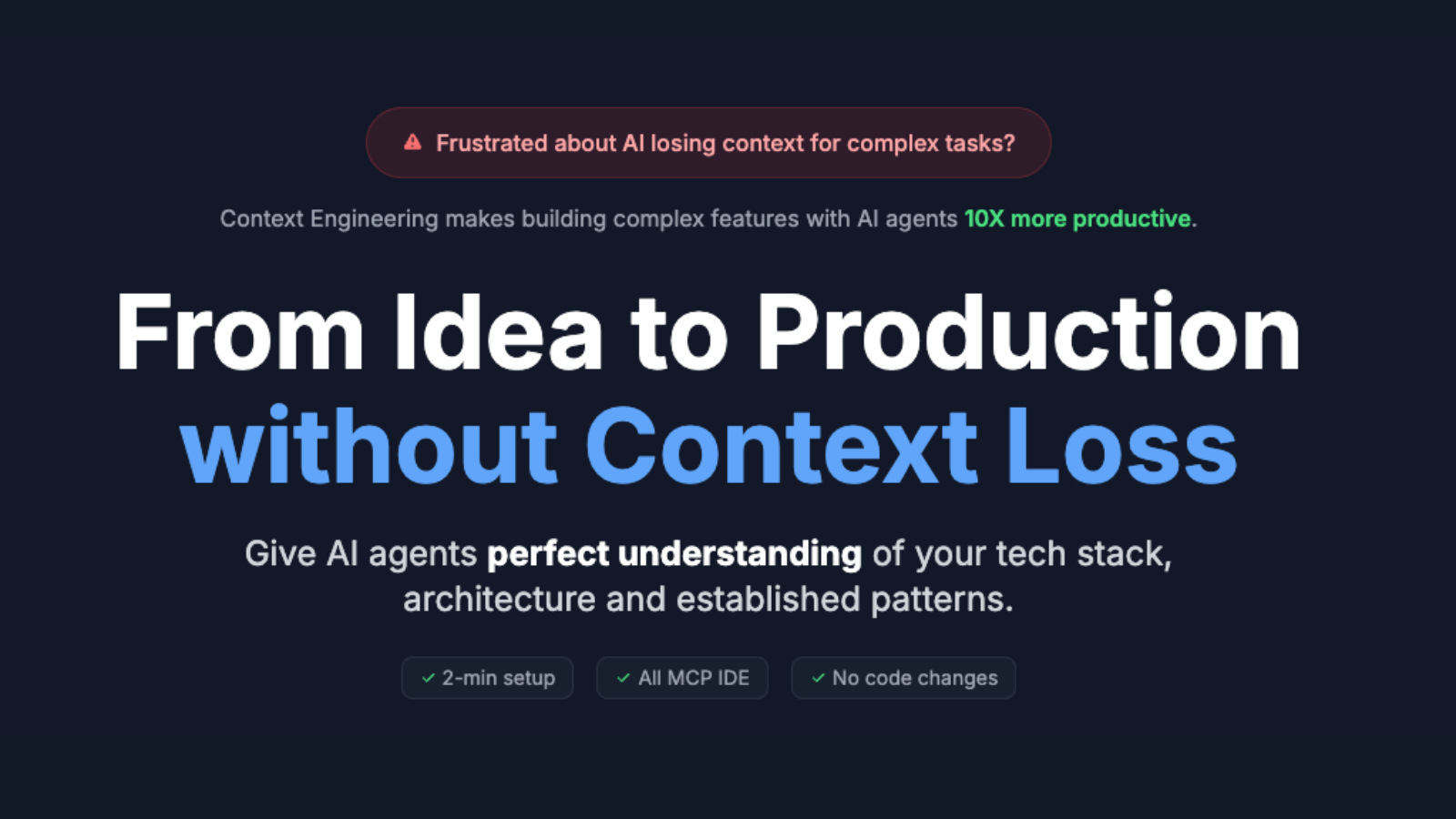 Sign Up | Context Engineering: MCP for Cursor, Claude Code, VS Code